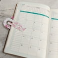 10Pcs Large Acrylic Paperclip Bookmarks Decorative Page Marker Clip ...