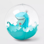 Shark Beach Ball - Party Favors - 12 Pieces - Walmart.com