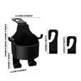 Cbzote Multifunctional Car Seat Back Hook Organizer with Adjustable ...