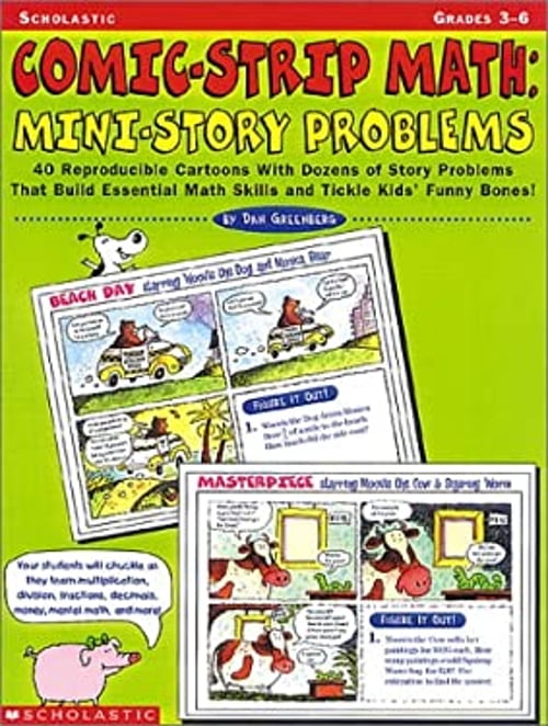 Pre-Owned Comic-Strip Math: Mini-Story Problems (Paperback) 0439043832 ...