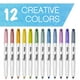 Sharpie S-Note Creative Marker Set, 12-Markers, Highlighter, Assorted ...