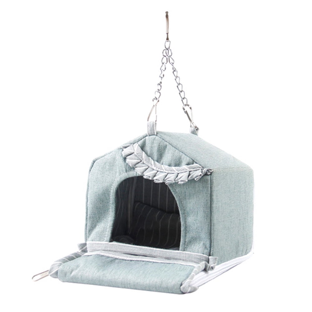 Bird Nest Snuggle Tent,Parrot Wintor Habitat Cave Bed for Small Medium ...