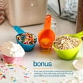Flour and Sugar Storage Containers 5.3L 4-Pack Airtight Kitchen Pantry ...