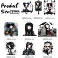 18Pcs 18 Styles Plastic Heat Transfer Film Logo Stickers Set for DIY T ...