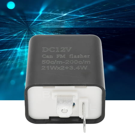 Senjay Car Flasher,LED Flash Relay Car Motorcycle High Power 3‑Speed ...