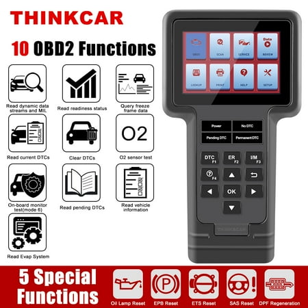 THINKCAR THINKSCAN S01 Benz OBD2 Scanner Car Diagnostic Tool Code ...