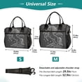 Lunch Bag Reusable Cooler Bags Portable Lunch Tote with Adjustable ...