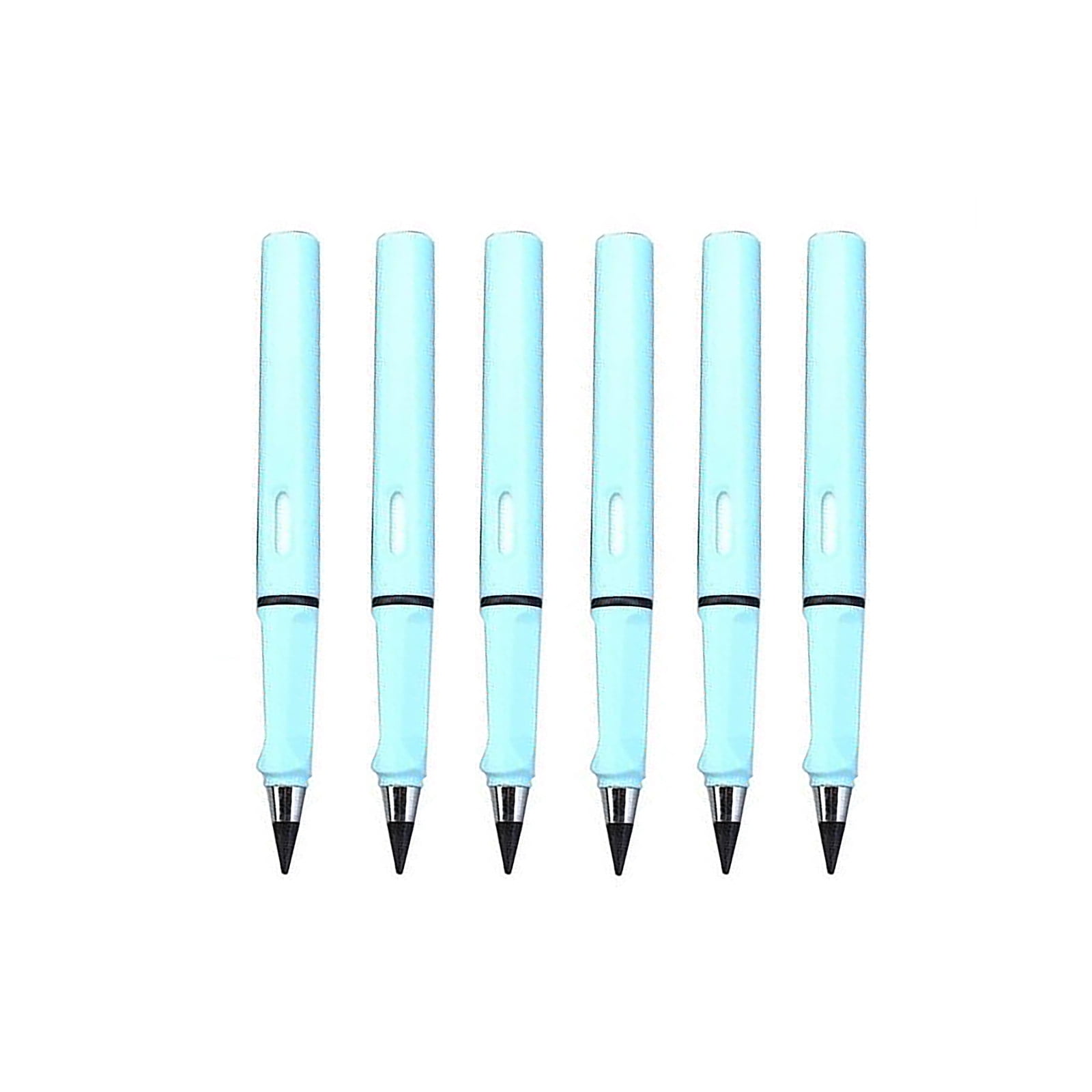 BadyminCSL 6pcs Grip Posture Correction Design Pencil without Ink, Old ...