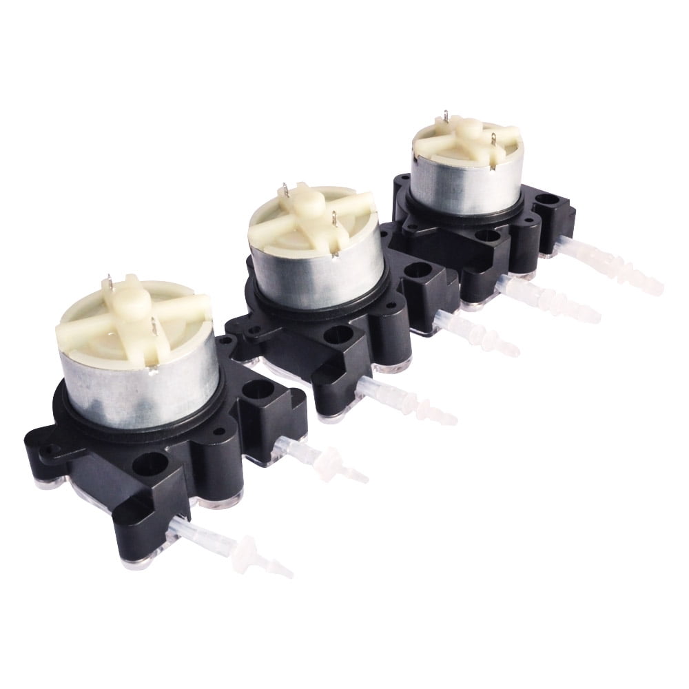 12V Micro Peristaltic Pump 0.1 to 60rpm Titration Pump Positive and ...