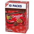 RITZ Drizzled Minis Fudge Crackers, Bulk Lunch Snacks for Kids and ...