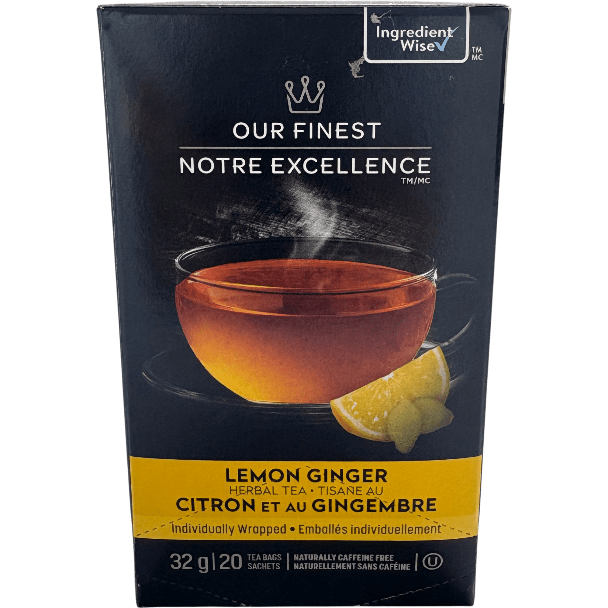 Click here for Our Finest Lemon Ginger Herbal Tea 32 G prices