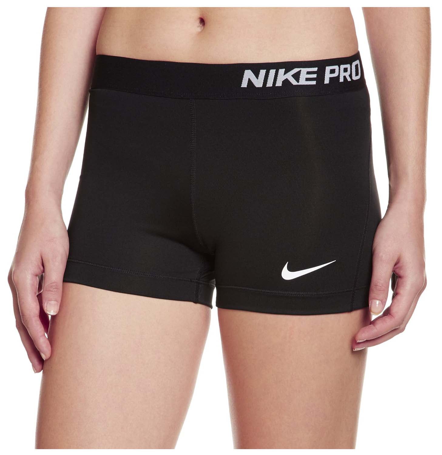 Nike Women's Dri-Fit Pro 3" Training Shorts-Black - Walmart.com