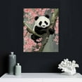 COMIO - Cute Panda Canvas Wall Art Panda Bear Painting Artwork for Kids ...
