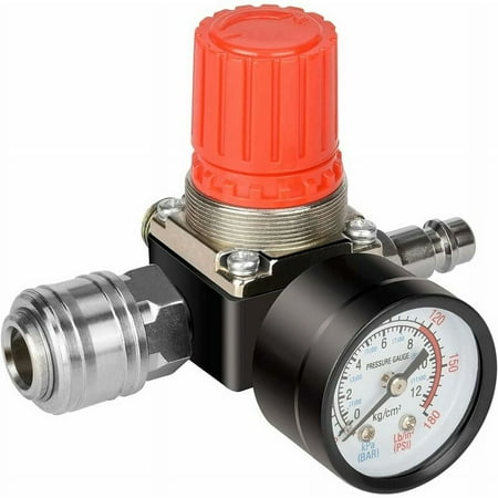 Hongchun One Piece 1/4 4 Hole Compressed Air Regulator - Compressed Air ...