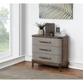 Coast To Coast Imports Bradenton Brown 3-Drawer Chest with Adjustable ...