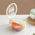 JWQFBC Clear Spice Container Easy to Pristine Transparent Seasoning ...
