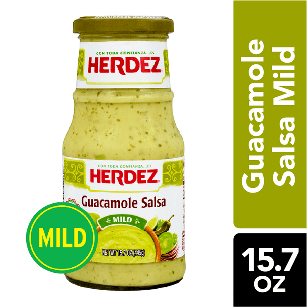 Herdez Guacamole Salsa Mild 157 Ounce
