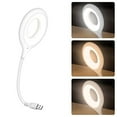 Voice Control USB Light for Laptop Keyboard, LED Reading Lamp Portable ...