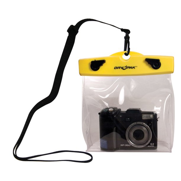 DRY PAK Camera Case, Clear, 6 x 5 x 1 1/2, Yellow/Clear - Walmart.com