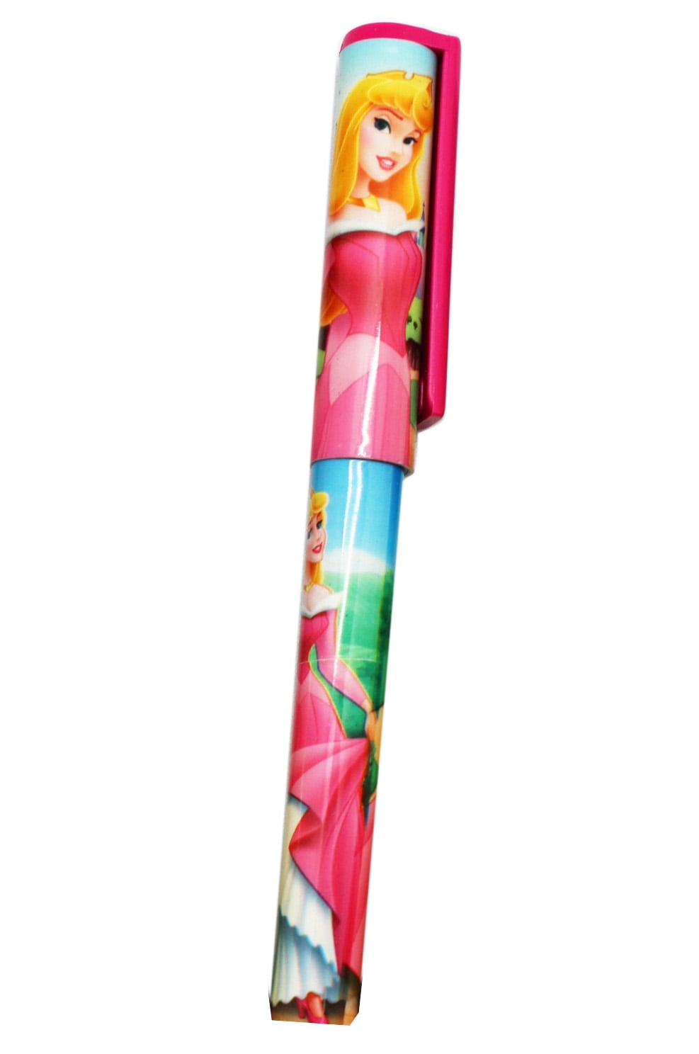 Disney Princess Hot Pink Cap Clip Ballpoint Pen - Walmart.com