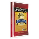 Sargento® Mild Natural Cheddar Cheese Ultra Thin® Slices, 20 slices ...
