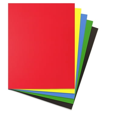 Pacon Poster Board Class Pack, 22" x 28", Assorted Colors, 50 Sheets ...