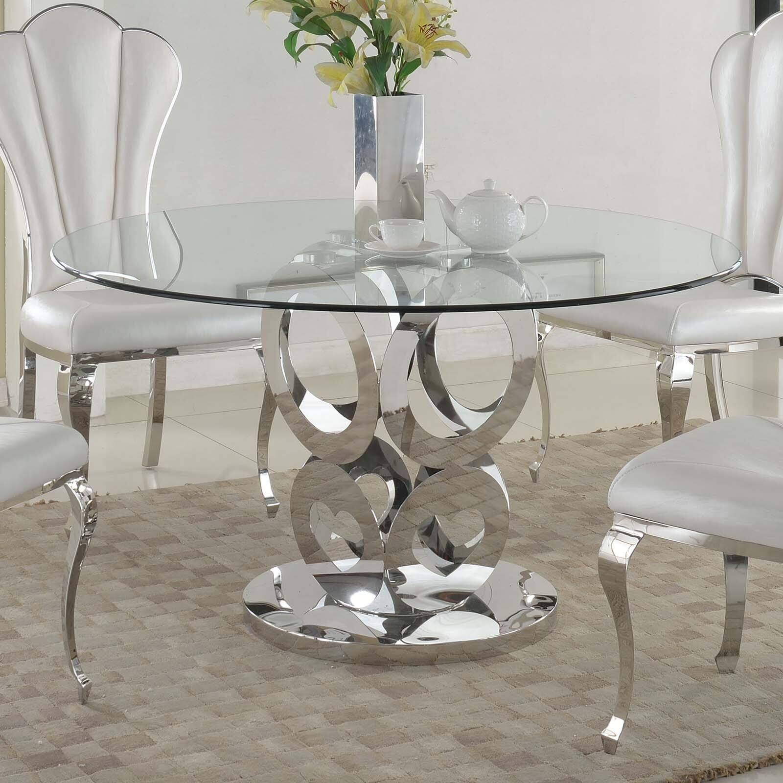 Glass Round Kitchen Tables Image To U Glass Round Kitchen Tables Image To U