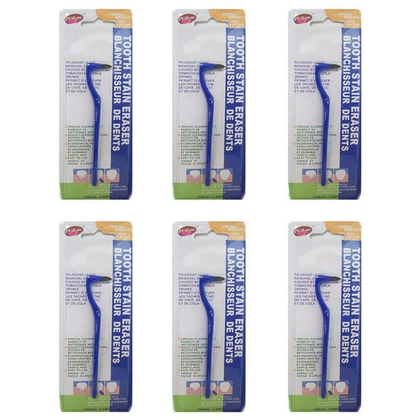 Tooth Stain Eraser 1 Pack (Pack of 6) By Purest - Walmart.ca