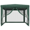 vidaXL Backyard Pavilion Party Tent with Patio Side Panels, Outdoor ...