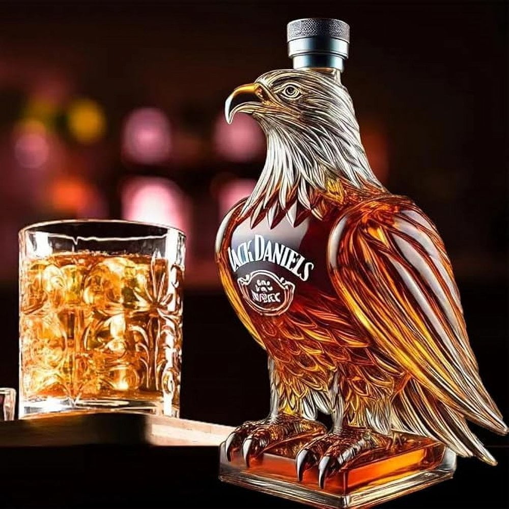 Click here for Sdotxa Unique Eagle Glass Decanter Funny Bottle Fo... prices