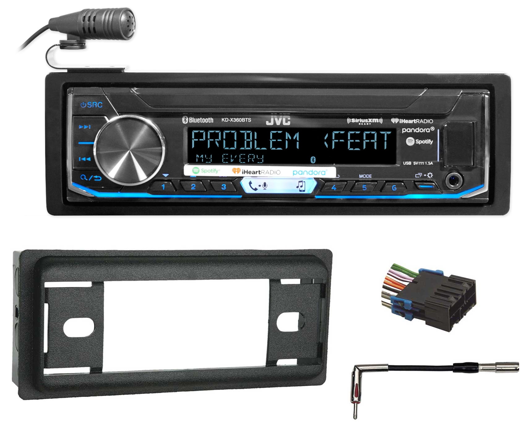 JVC Digital Media Bluetooth Receiver USB/iPhone/XM For 1990-1994 ...