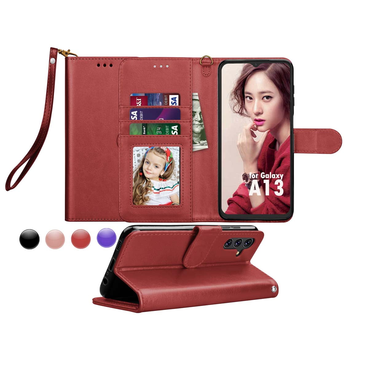 Galaxy A33 5G Case, Samsung Galaxy A33 5G Wallet Case, Galaxy A33 5G ...