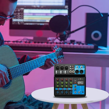 Aveek Professional Audio Mixer, Sound Board Mixing Console with 5 ...