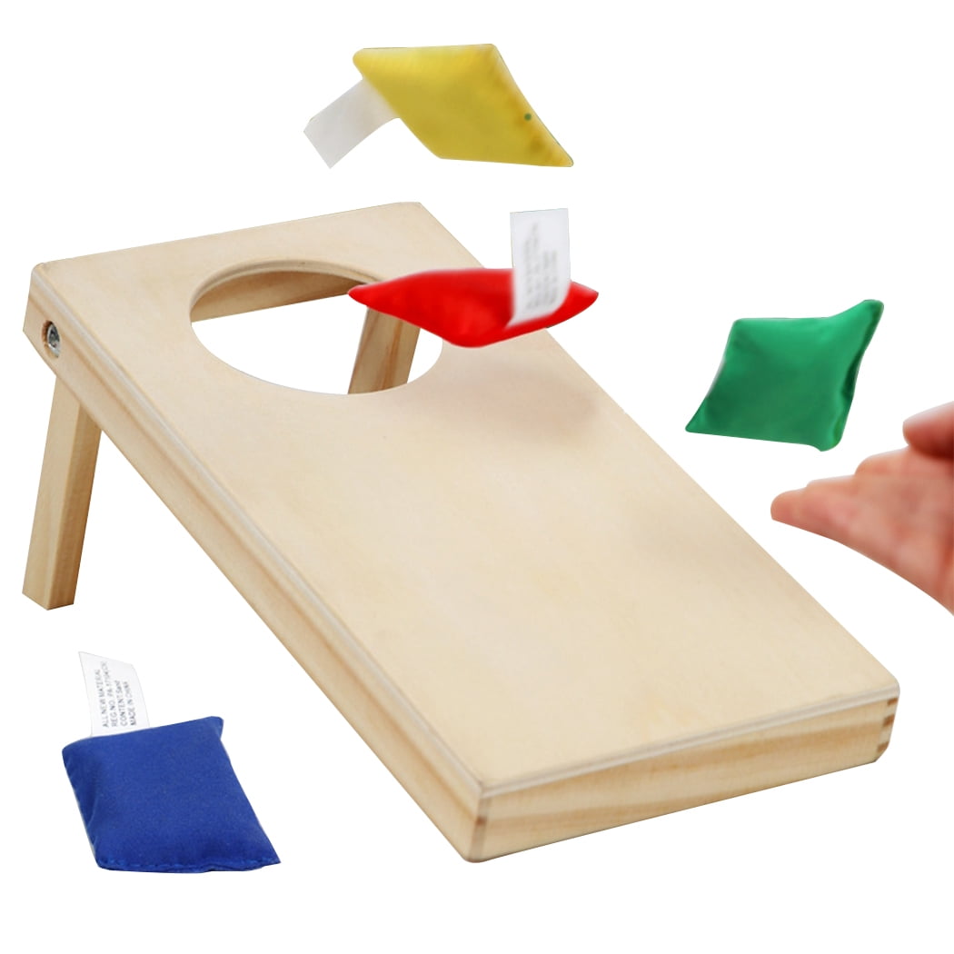 Click here for Nobrand Kids Cornhole Game Set Collapsible Interac... prices