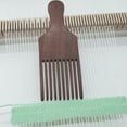 Wide Wooden Weaving Loom Comb Handcraft DIY Sewing Crafting Braided ...