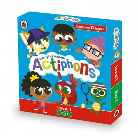 Actiphons Level 1 Box 1: Books 1-12: Learn phonics and get active with ...
