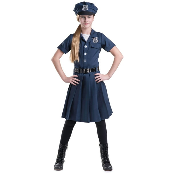 Dress Up America - Dress Up America 855-S Girls Police Officer Costume ...