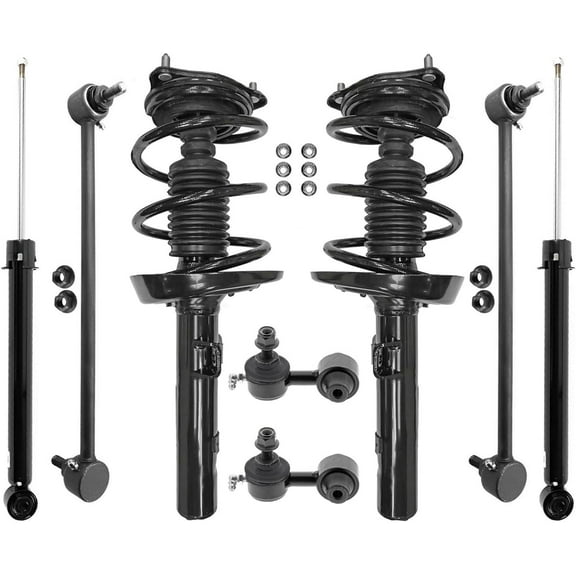 Detroit Axle - 8pc Suspension Kit for Dodge Challenger Charger, Front ...