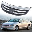 Kojem Chrome Front Upper Bumper Hood Mesh Grille Grill Radiator Face ...