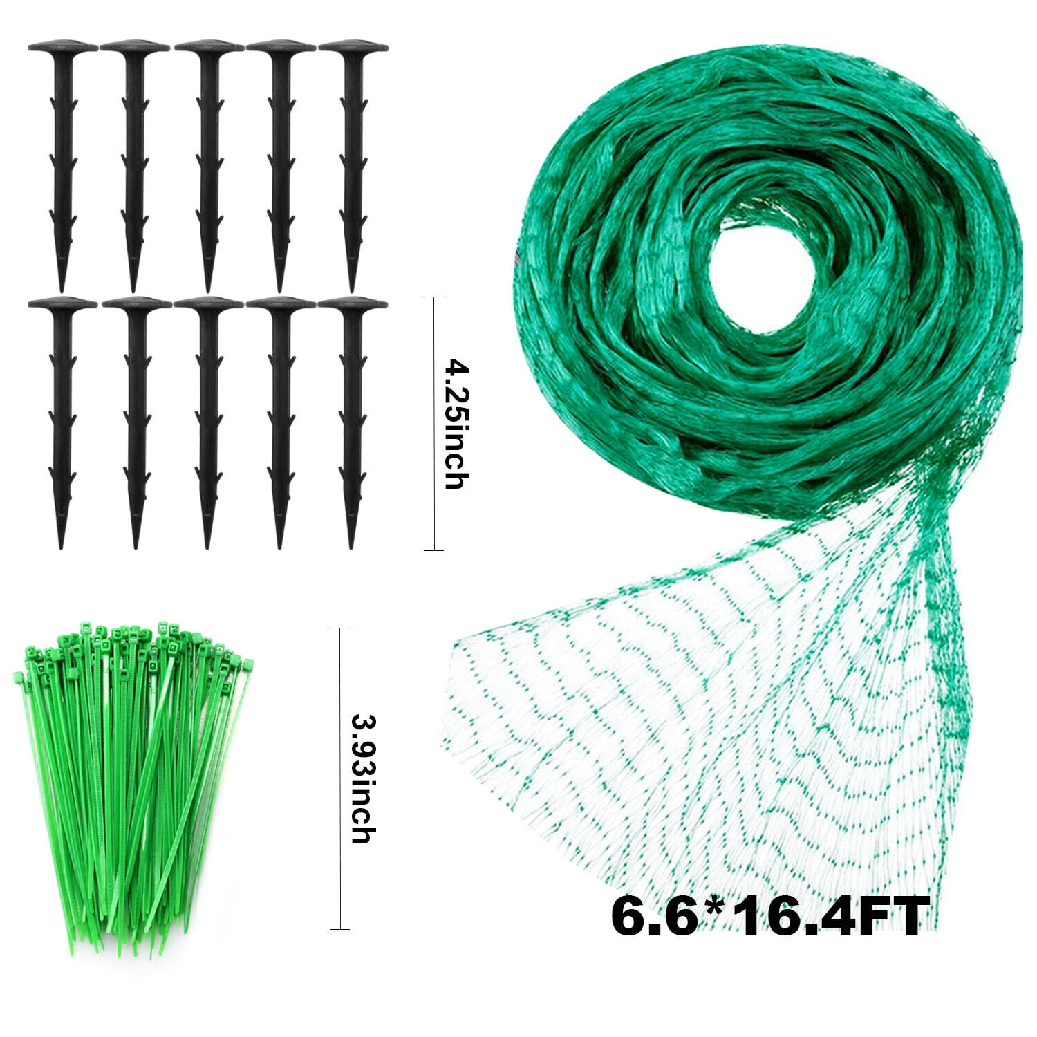 Innens Fence Plant Fruits Trees Mesh Protective Net / Nails＆Ties Anti ...