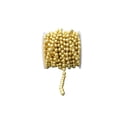 BESTYASH Golden String Beads for Crafts and Decoration with Smooth ...