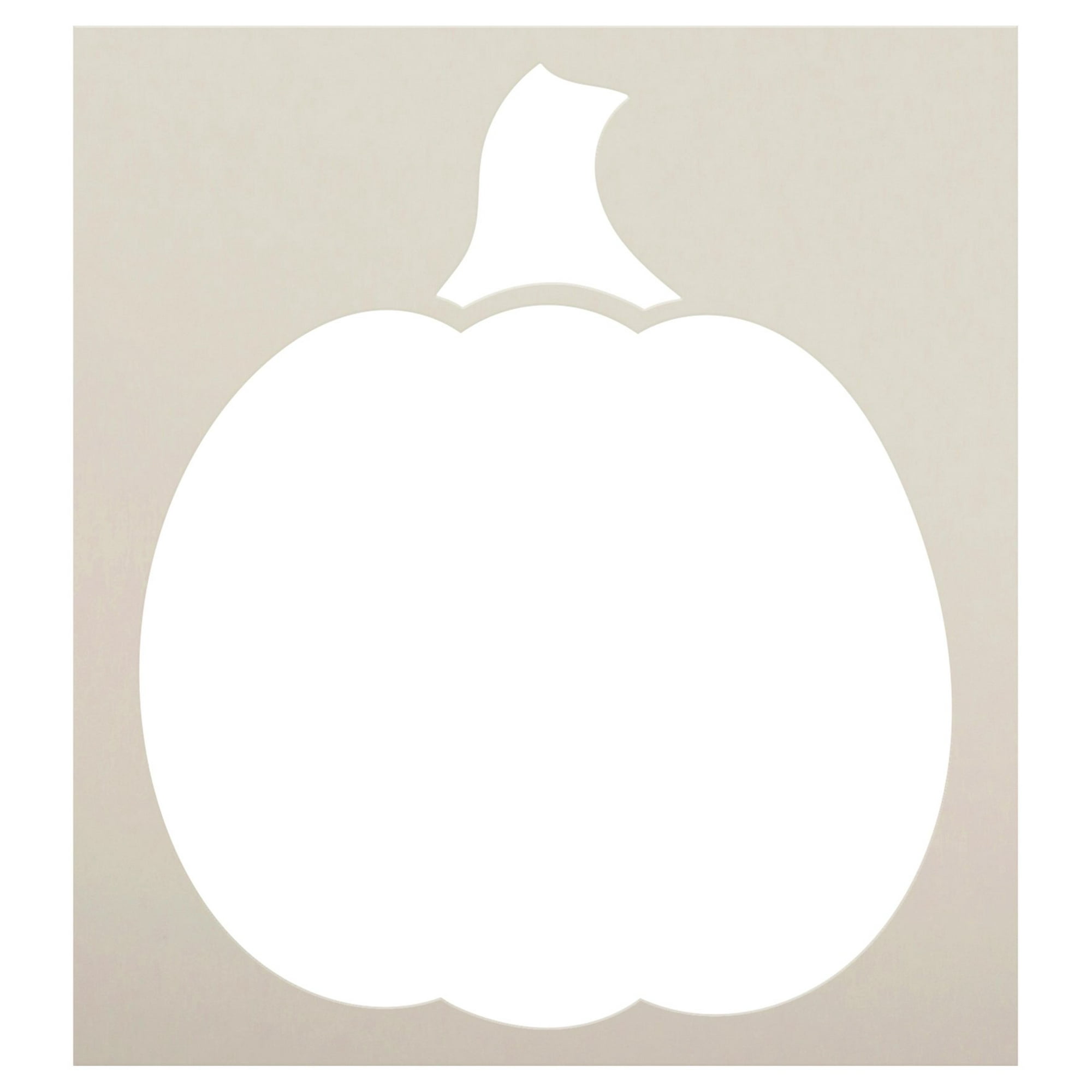 Pumpkin Shape Template