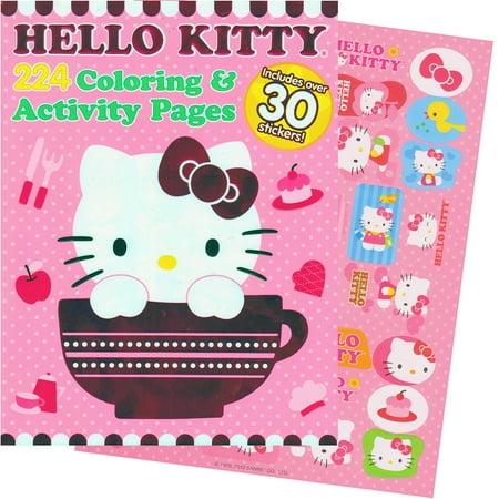 Hello Kitty Coloring & Activity Book with Stickers (224 Pages ...