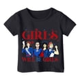 Byoo Letter Printed Tee Shirt for Big Girl Soft Sport Short Sleeved ...