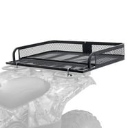 Costway ATV UTV Steel Cargo Hunting Rear Drop Basket Rack: Durable ...
