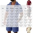asjyhkr Short Sets for Men Short Sleeve Workout Button Hoodies ...