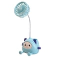 2-in-1 Cute Desk Fan with Pen Holder, Funny Office Accessories ...