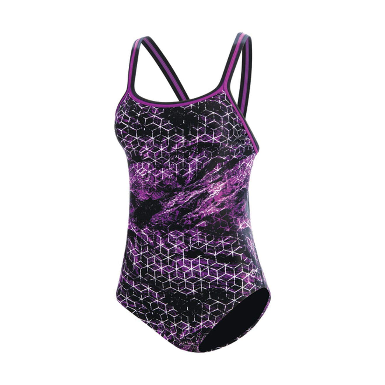 Dolfin Gravity XtraSleek DBX Back Swimsuit Purple Size 36 - Walmart.com