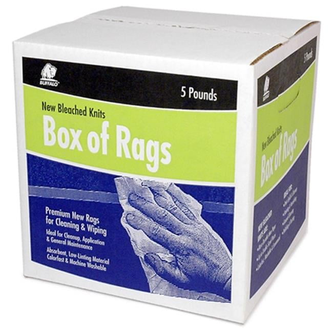 Buffalo Industries 5 Lb Box Of Rags - Walmart.com