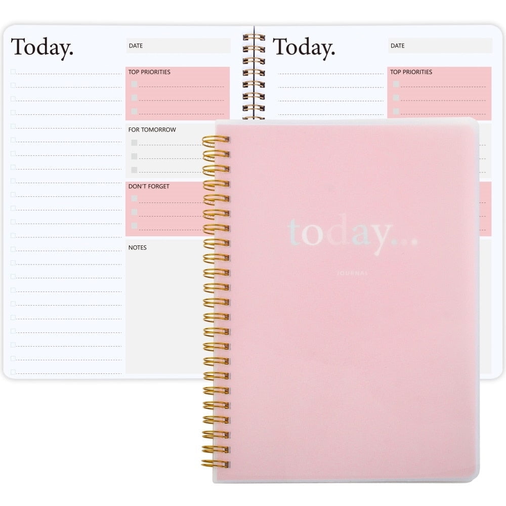 2022 A5 Daily Weekly Planner Agenda Notebook Weekly Goals Habit ...